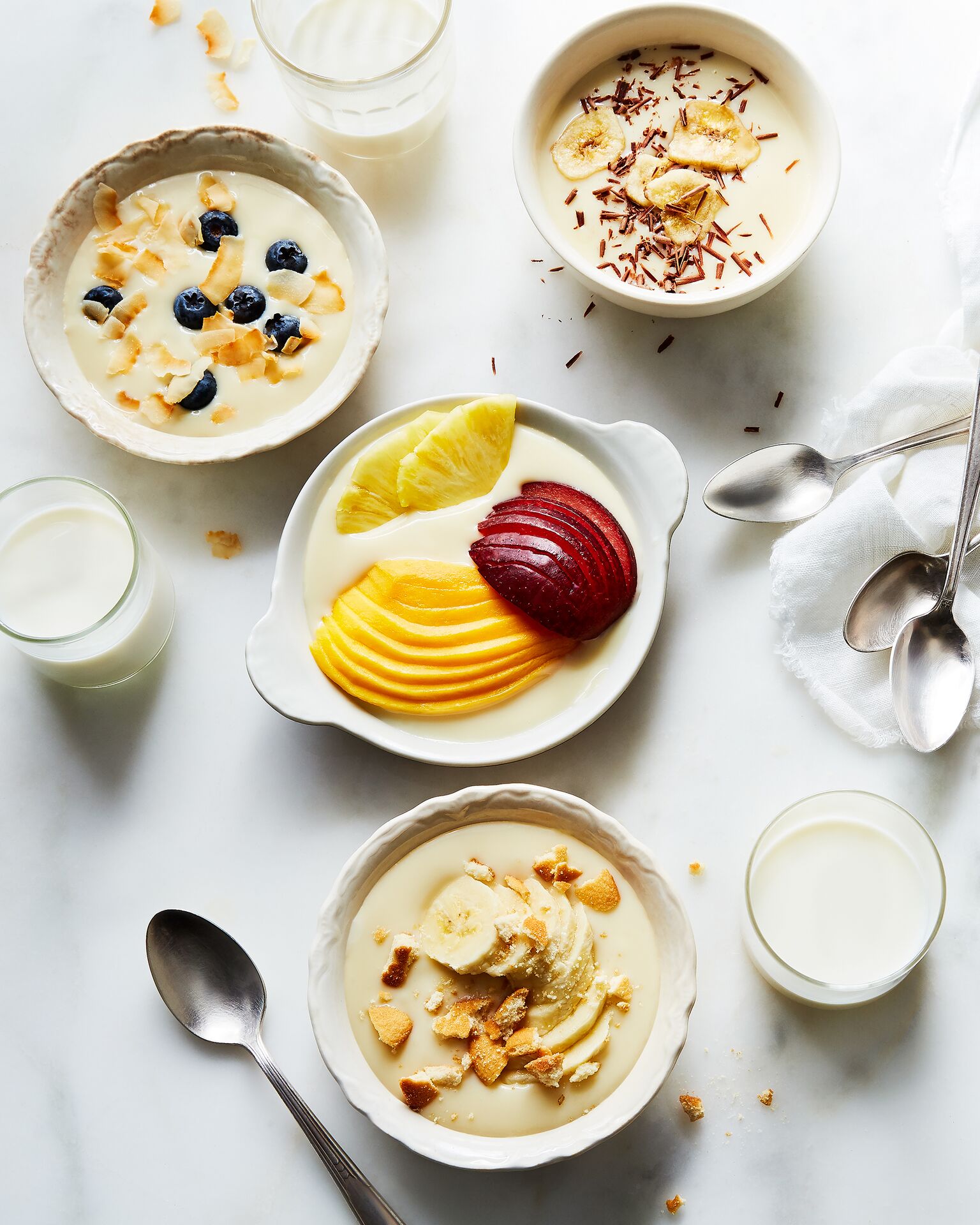 Vanilla Pudding with Extras · Dinner: A Love Story