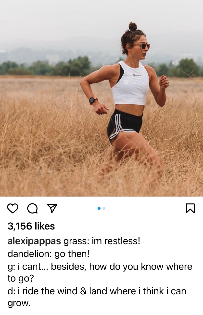 Girls and Running: A Talk with Olympian Alexi Pappas · Dinner: A Love Story